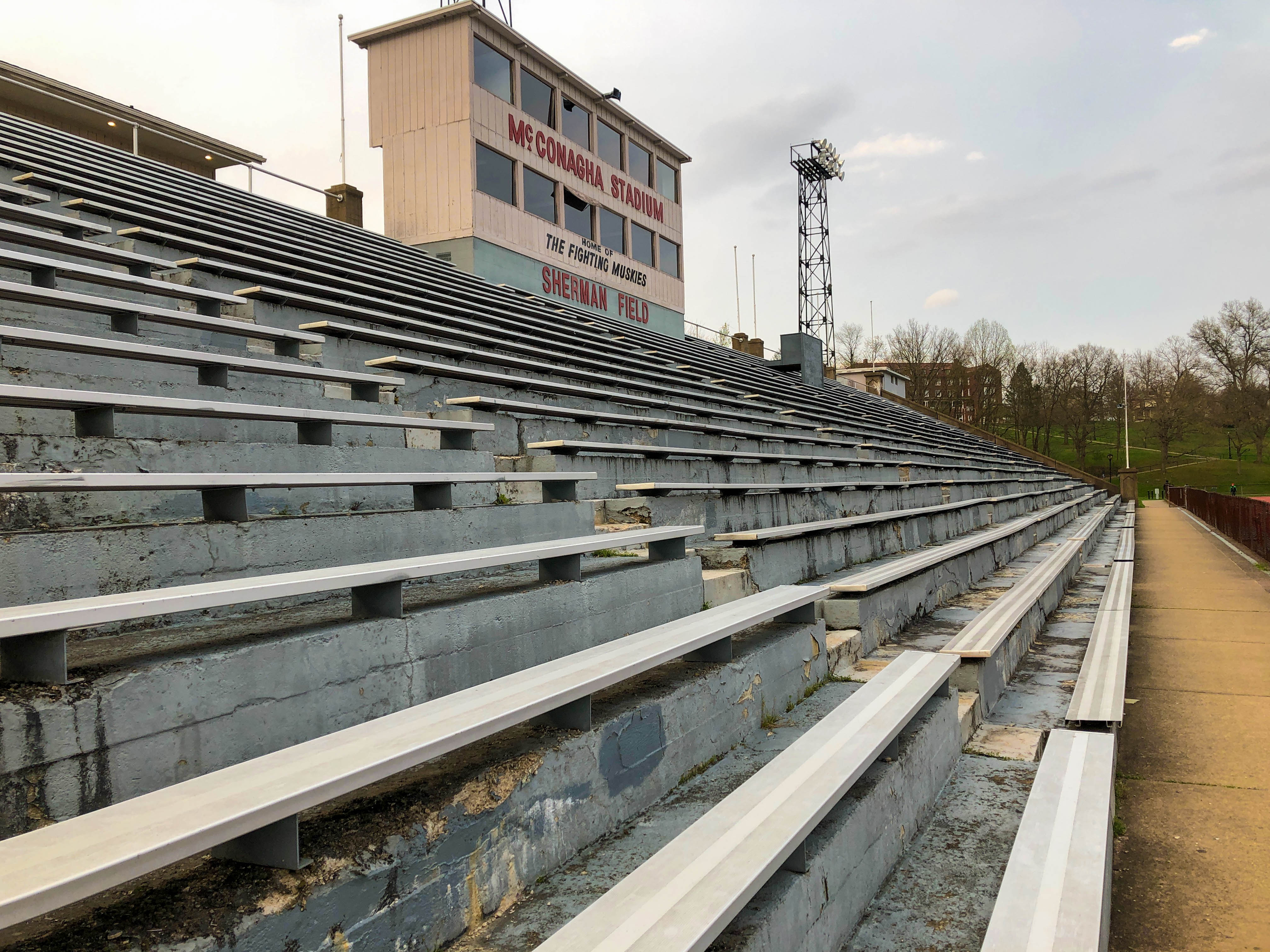 The Stadium Over Time | Muskingum University