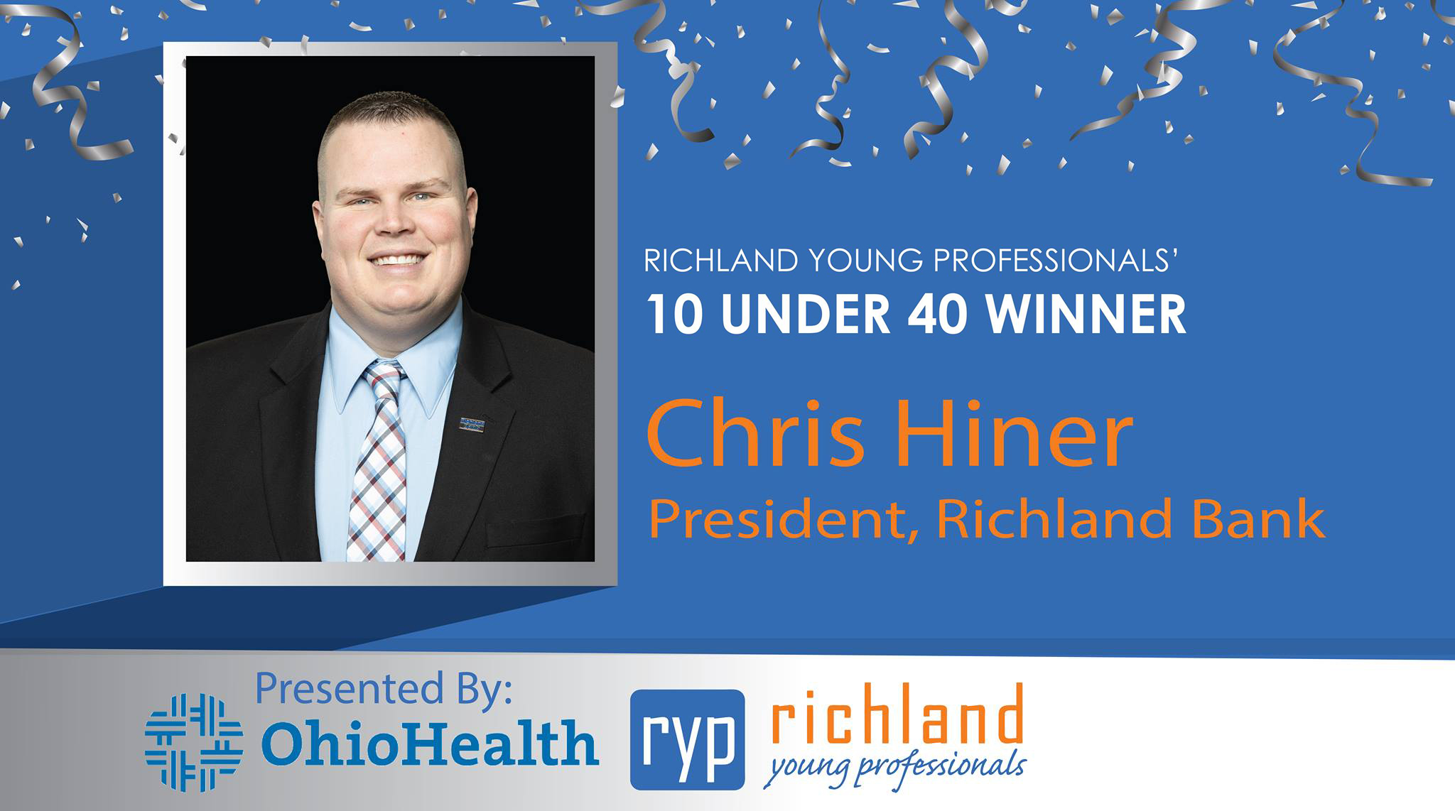 Chris Hiner ’05 Named to “10 Under 40” | Muskingum University