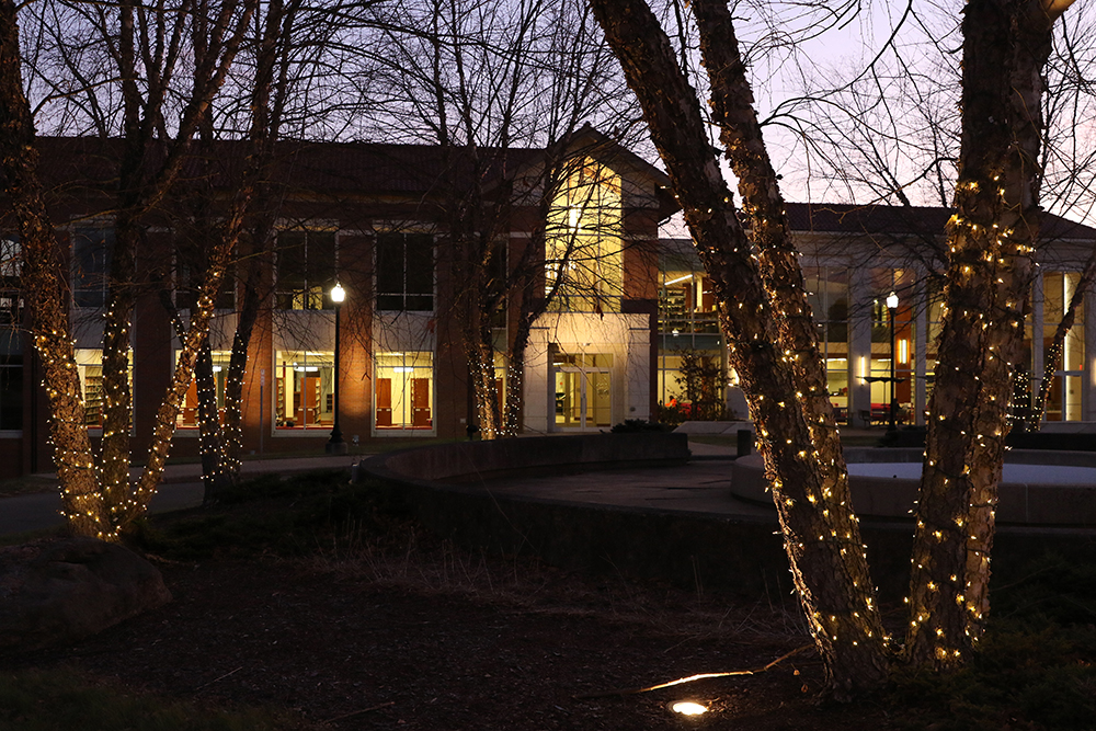 Campus Holiday Lighting Goes Green | Muskingum University
