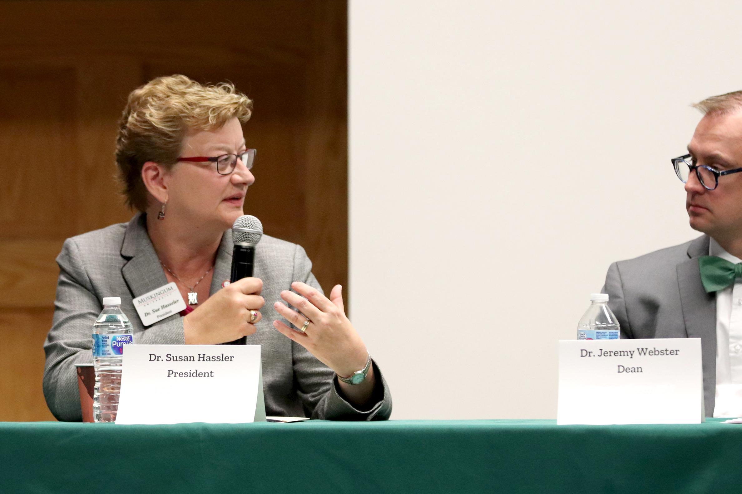 President Hasseler joins panel to discuss work and education ...